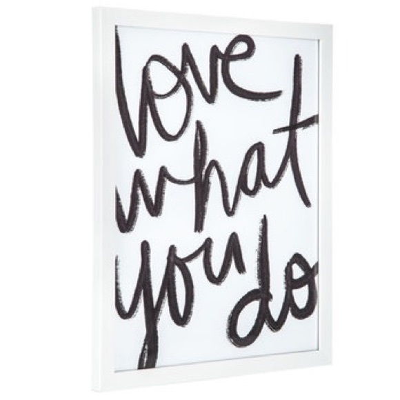 Urban Outfitters | Accents | Love What You Do Sign | Poshmark